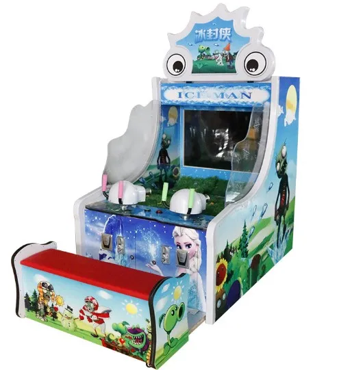 Crazy Ice Man - Water Shooting Arcade Amusement Toy Booth