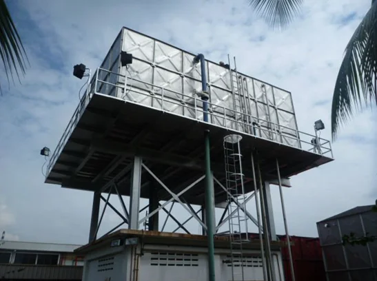 10000l Horizontal Galvanized Steel Fire Fighting Customized Water ...