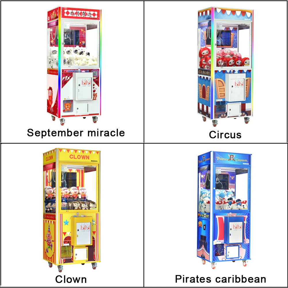 Amusement Park Play Mini Claw Game / Doll Catching Machine / Cheap ...