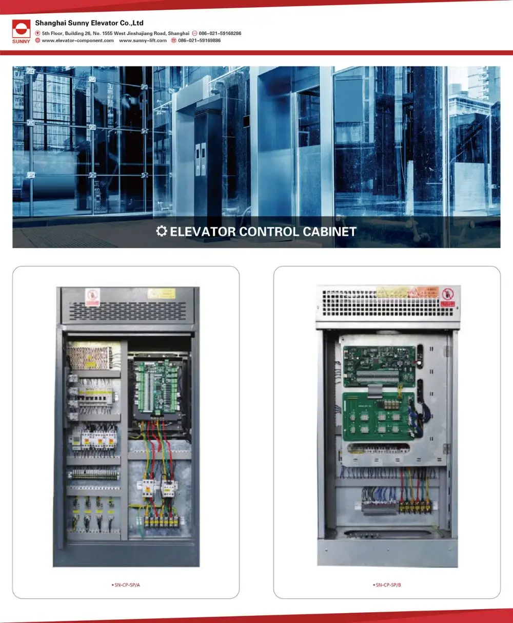 High Quality Elevator Control Cabinet For Elevator Sn-cp-dvf-b1 - Buy ...