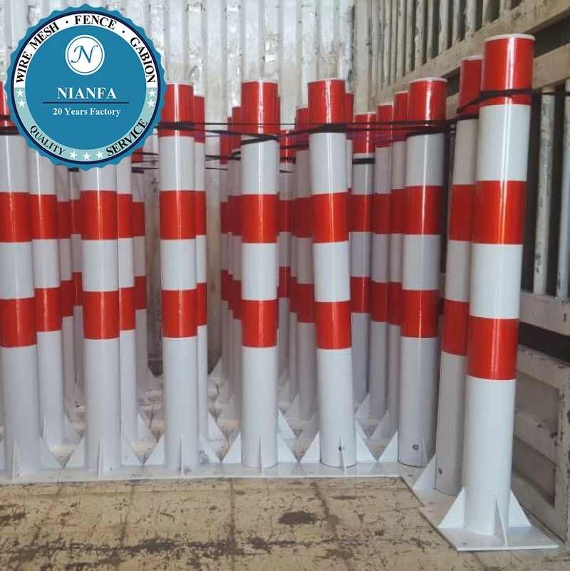 Temporary Warning Post Iron Crash Column Packing Barrier - Buy ...