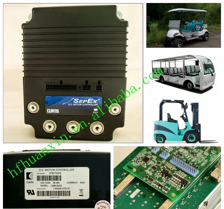 Curtis 1268 Sepex Dc Motor Controller For Golf Cart - Buy Dc Motor ...
