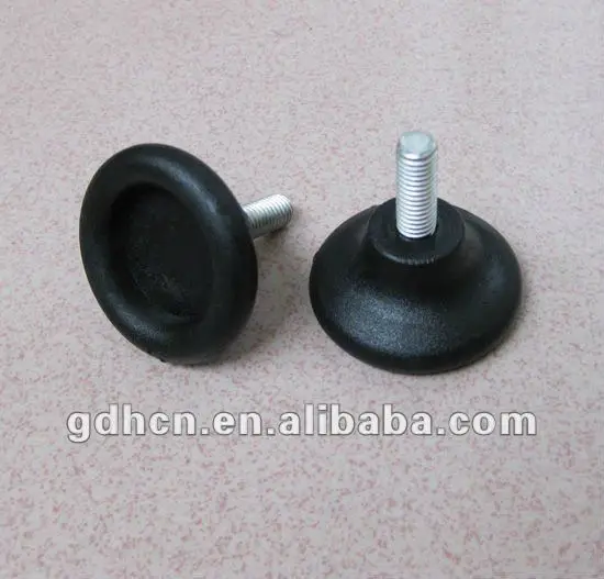 Black Furniture Glides Plastic Adjustable Leg - Buy Furniture Gllides ...