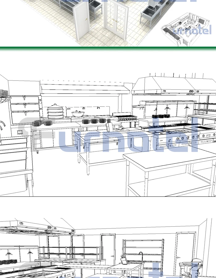 Shinelong Customized Project Chinese Kitchen Design - Buy Chinese ...