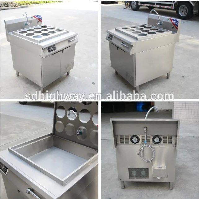 Commercial 6 Plate Cooktop Rice Table Electric Stove Stainless Steel ...