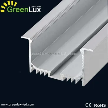 50mm Recessed Big Wide Aluminium Led Extrusion/ Profile Housing For Led ...