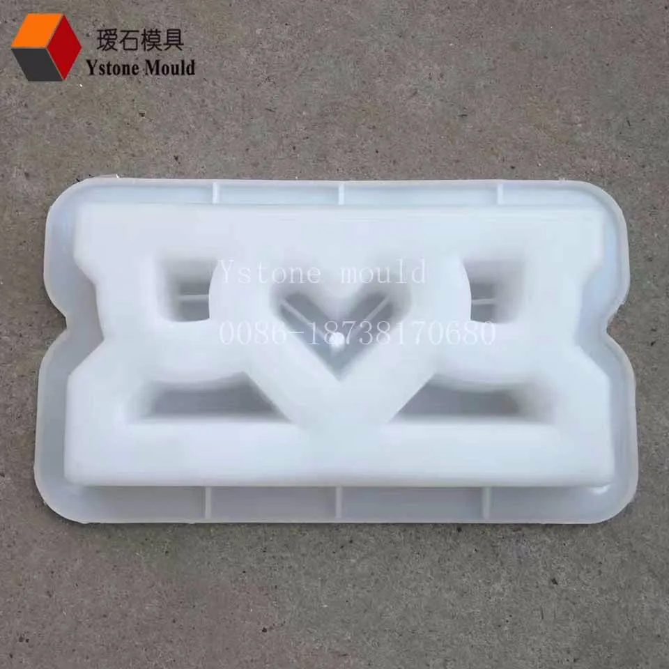 Barrier Precast Concrete Fence Plastic Mold - Buy Concrete Fence Mold ...