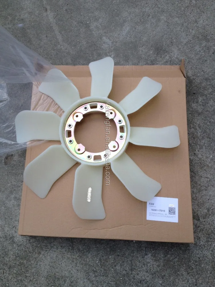 Apply To Radiator Fan Blade For Toyota 16361-17010/16361-17030 - Buy ...