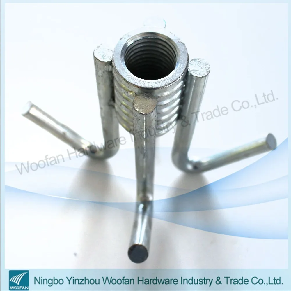 L Type Precast Concrete Wing Nut Coil Insert For Construction - Buy ...