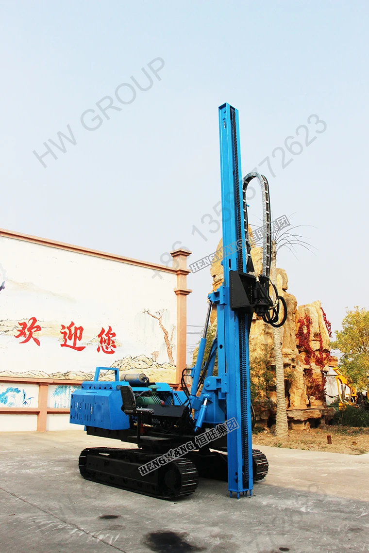 Mini Micro Pile Drilling Machine - High Efficiency Ground Screw ...