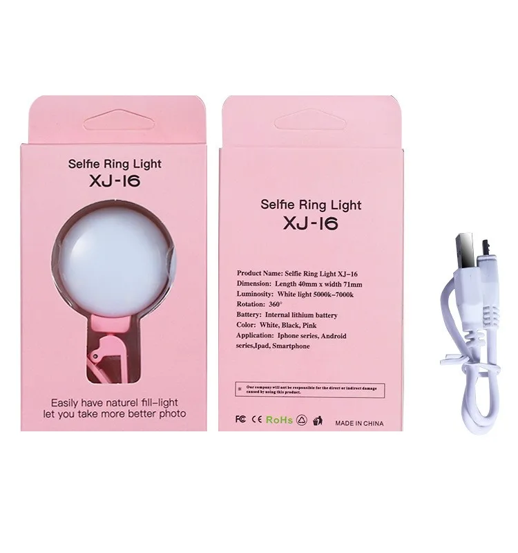 Wholesale Mini 3 Level Brightness Led Rechargeable Selfie Fill-in ...