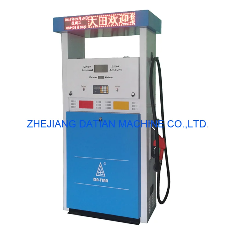Single Hose Fuel Dispenser With Led Rolling Display Screen - Buy Single ...