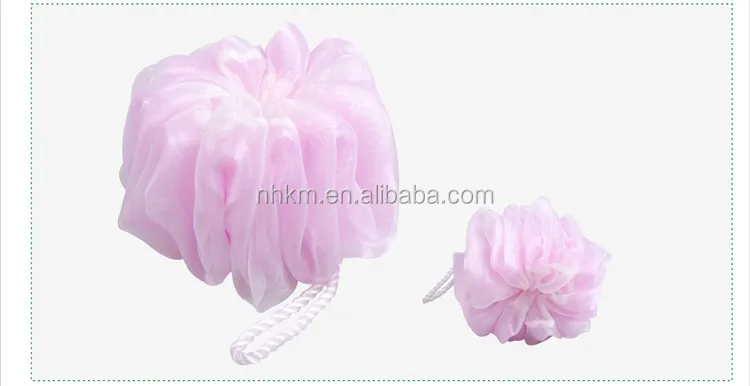 Organza Bath Mesh Sponge - Buy Animal Bath Sponge,Net Bath Sponge,Pink ...