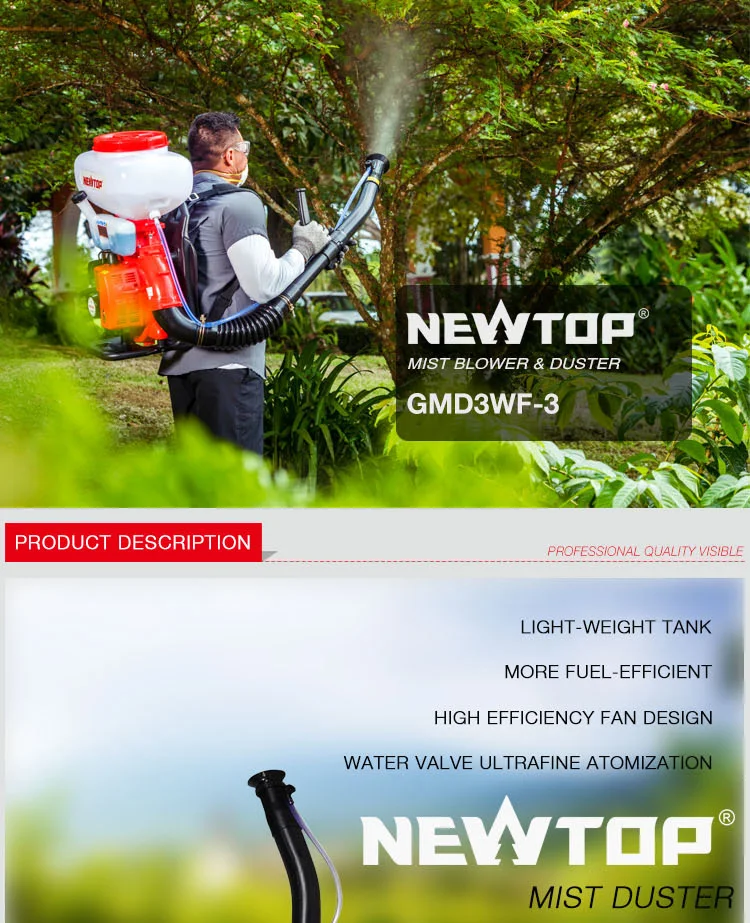 Agriculture Knapsack Power Sprayer 20l 3wf-3 Mist Duster - Buy Mist ...