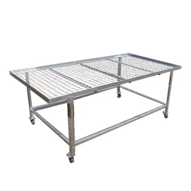 Commercial Stationary Greenhouse Seed Bed Benches - Buy Fixed Top ...