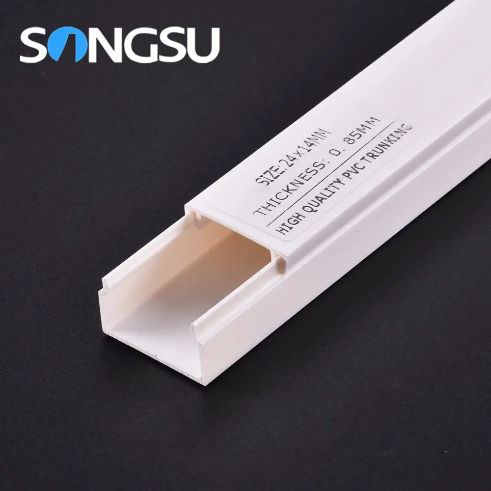 Low Price Custom-Made Plastic Electrical Cable Channels