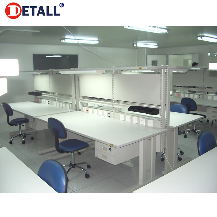 Detall ESD Mobile Repair Work Table - Durable & Versatile