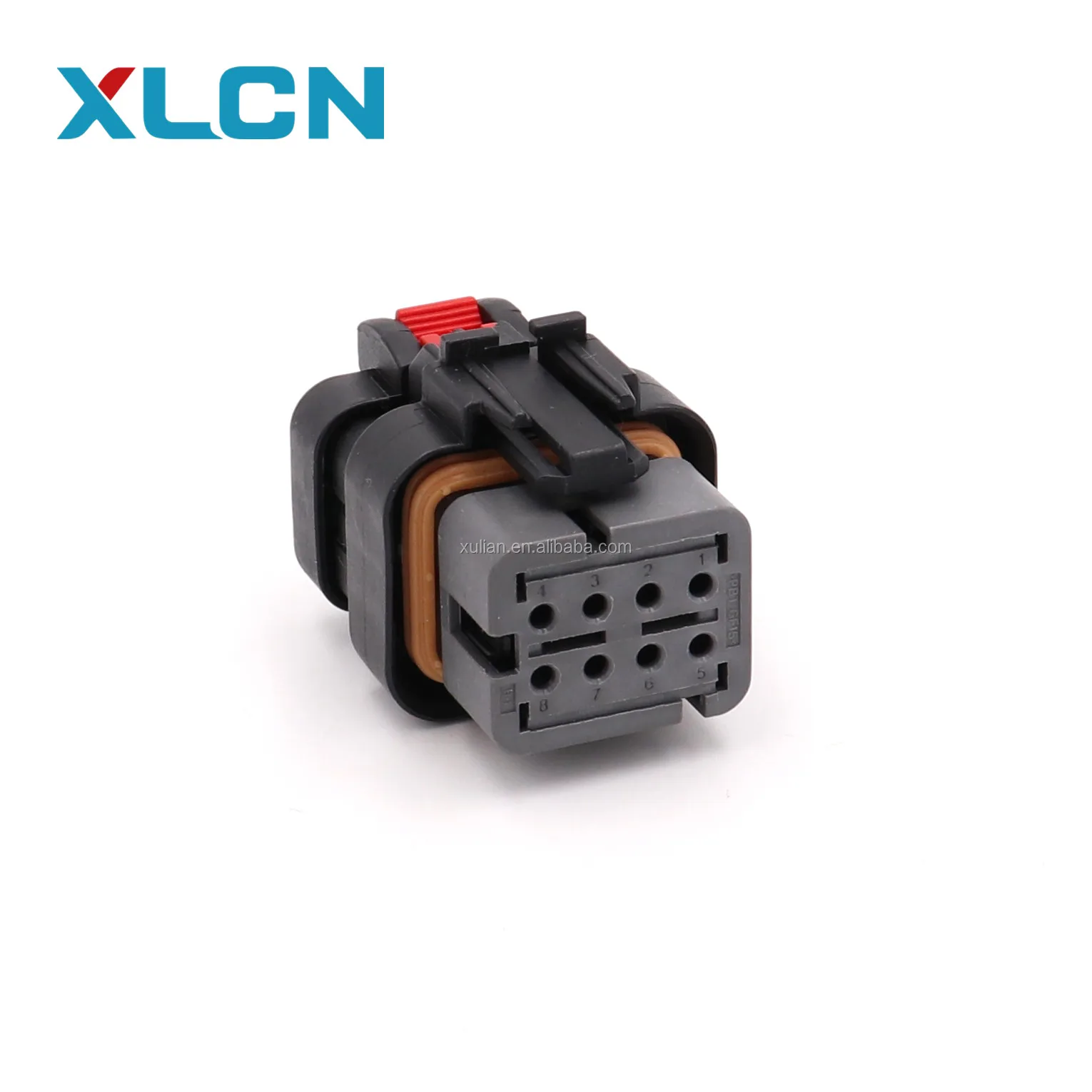 8pin Heavy Truck Auto Parts Female Grey Housing for Wire Harness ...