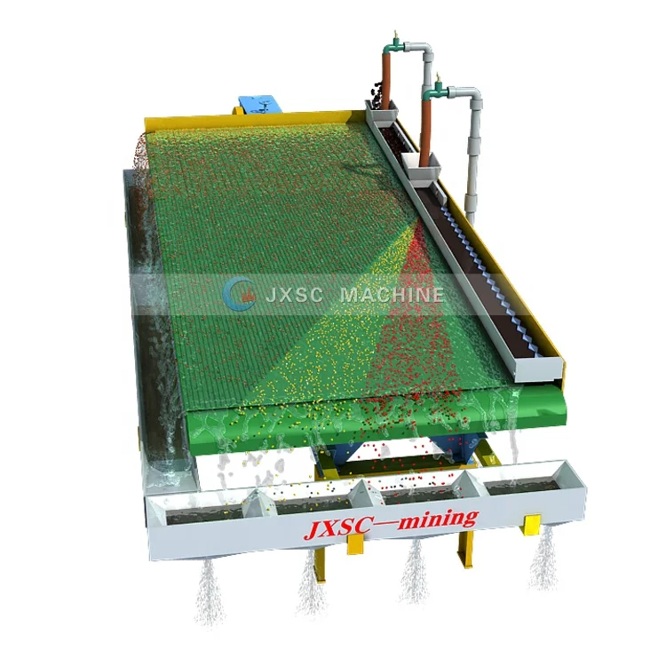 Mineral Separation Machine Concentrator 6s Gemini Shaker Table Mining ...