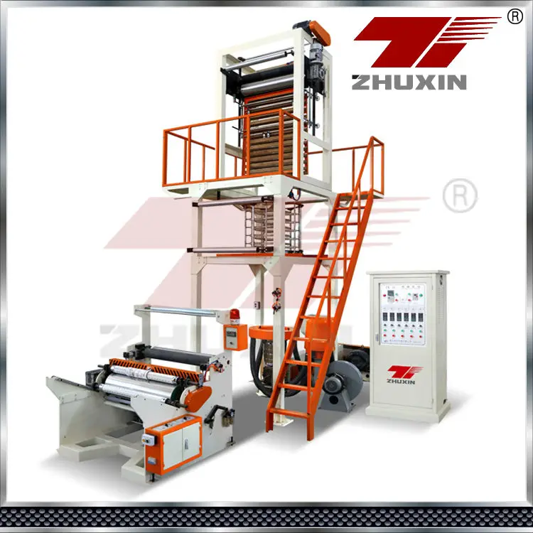 Sj-50 Film Blowing Extruder Machine / Plastic Bag Extruder - Buy ...