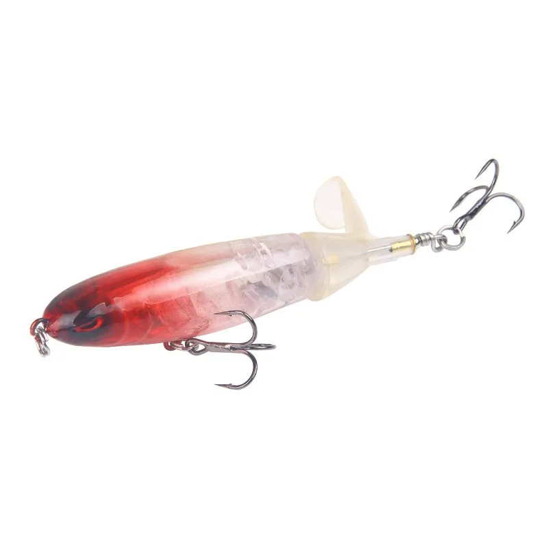 YOUME Whopper Popper - Topwater Fishing Lures with Soft Tail