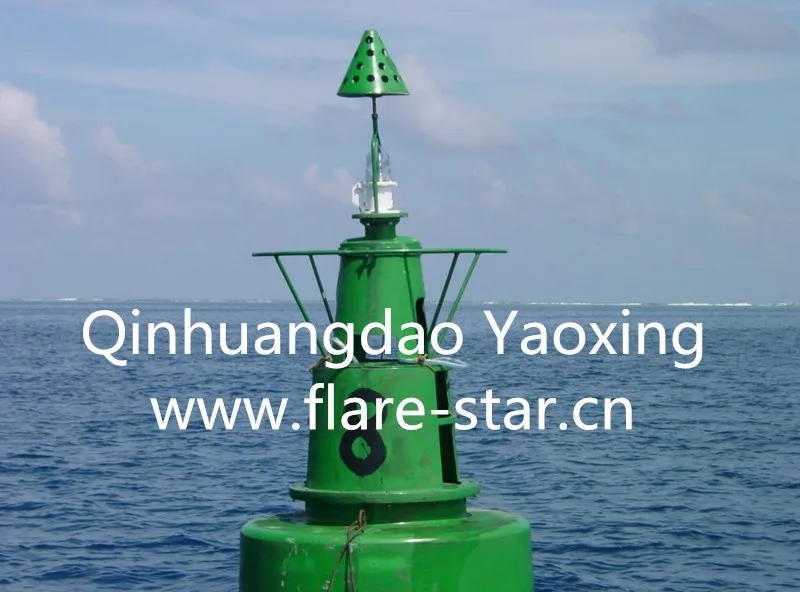 1.8m Fiber Glass Wreck Marker Buoy With Solar Light/high Quality ...