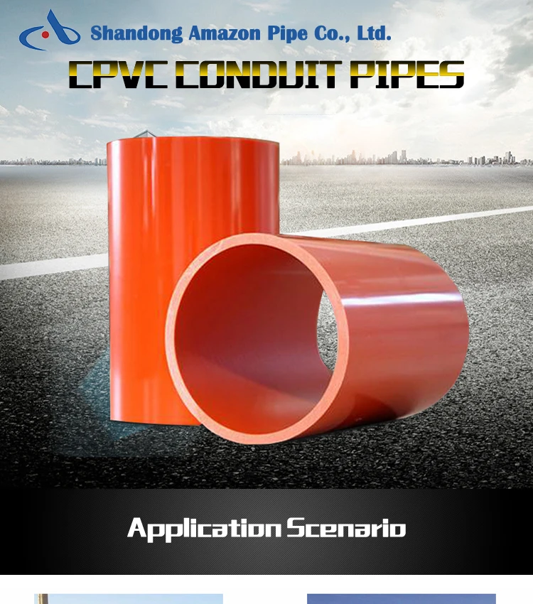 Fire Protection Electric Protection CPVC Pipe - ISO Standard