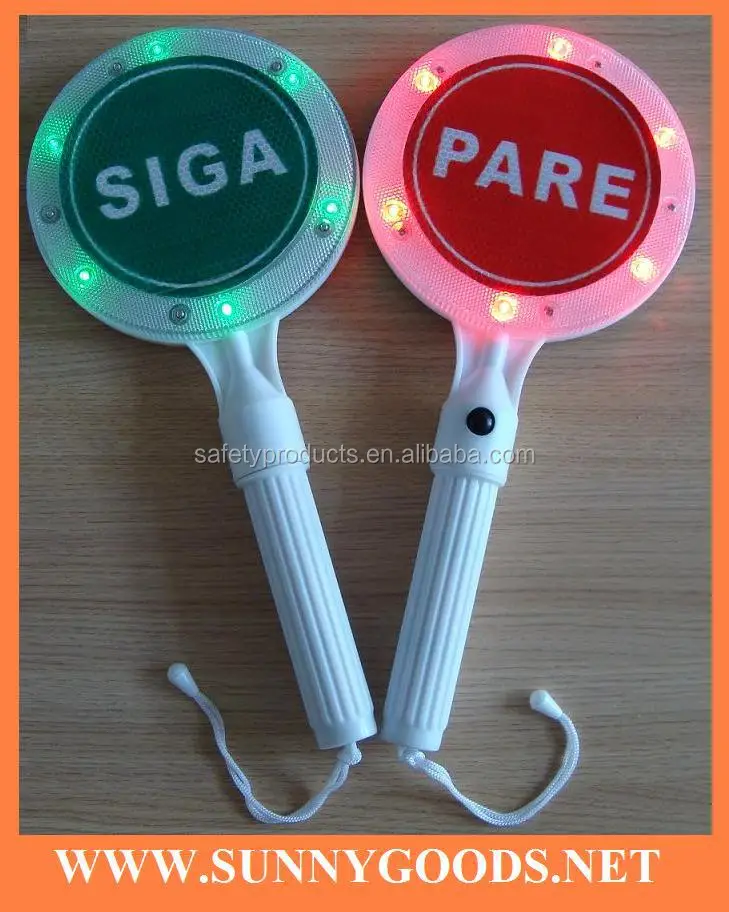 Length41cm Road Safety Led Hand Held Traffic Light Blinker - Buy ...