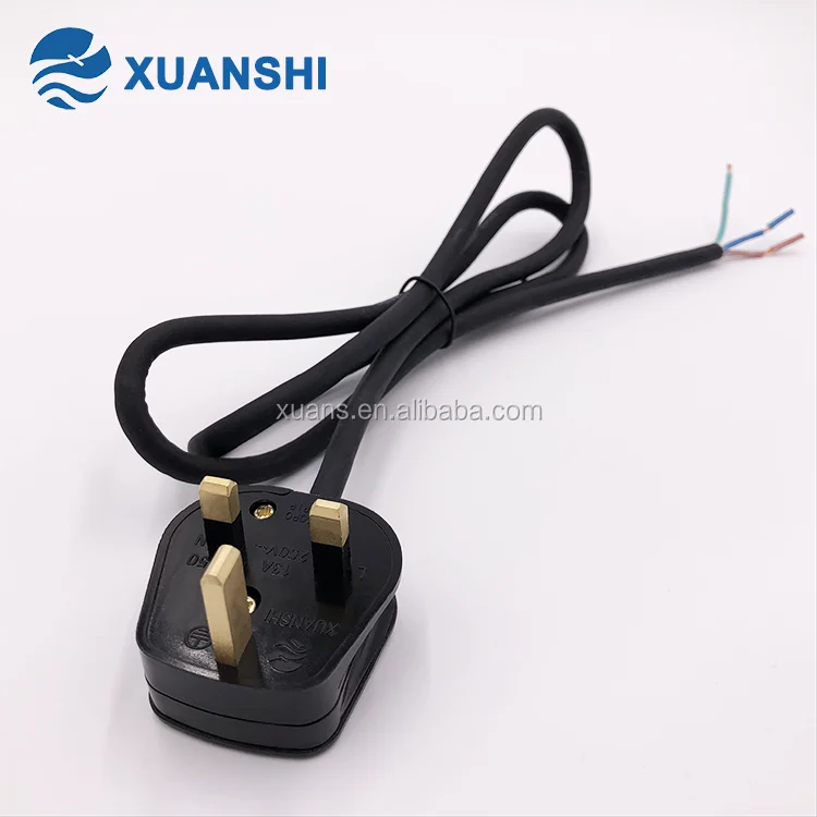 Bs 1363 Approved 13a Uk Plug British Standard 3 Square Pin Ac Power ...