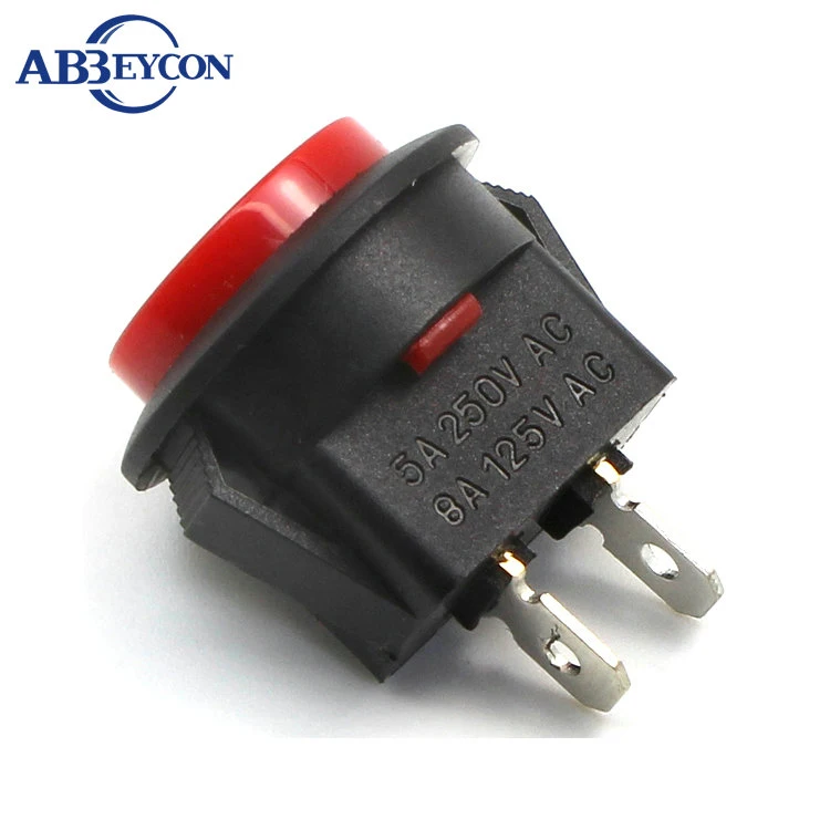 NS228 DS-858 OFF-(ON) 6A 20mm Pushbutton Switch Plastic Cover