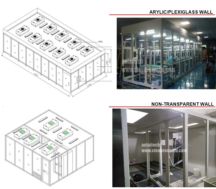 Clean Room Air Lock - Modular Solution with 1-Year Warranty