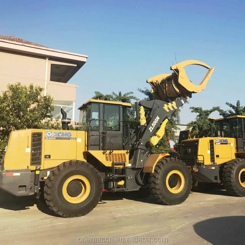 5 Ton Pay Loader 3 Cubic Meters Bucket Xcmg Zl50gn Wheel Loader With ...