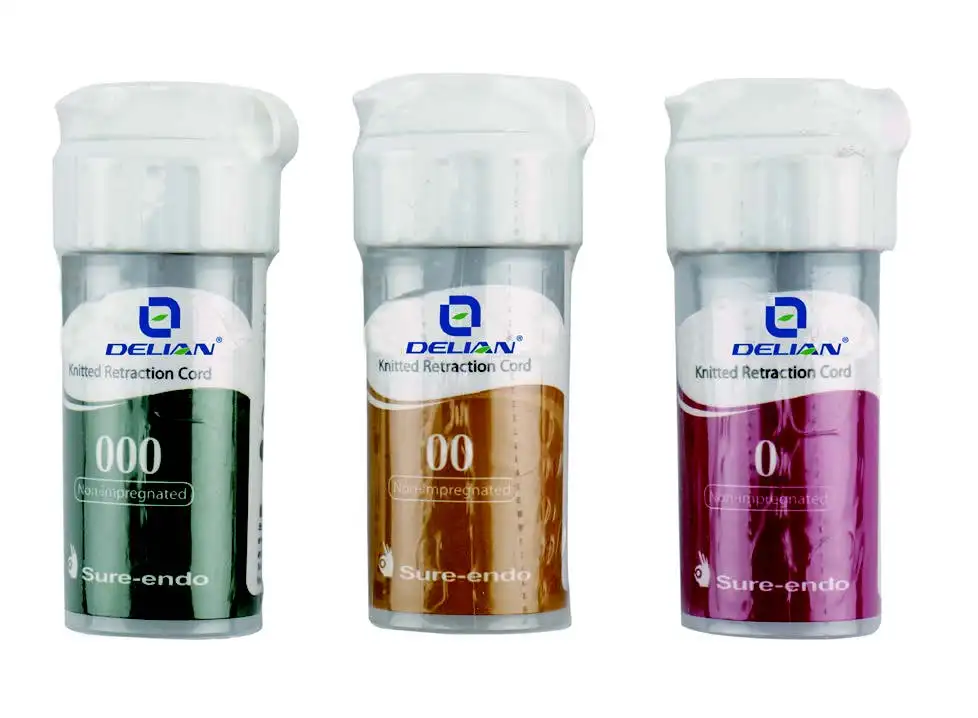 Delian Knitted Retraction Cord - Professional Dental Tool