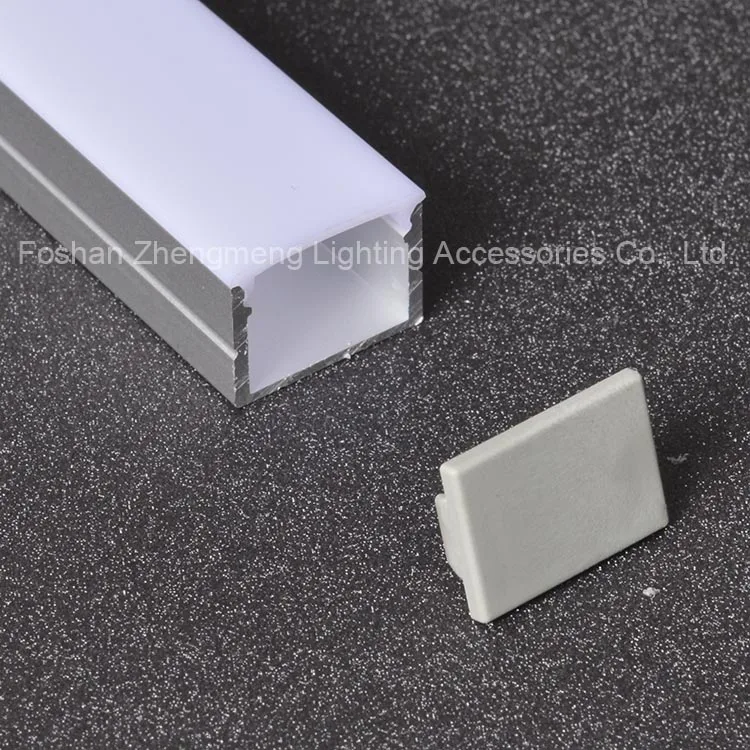 Square Shape Led Strips 20mm Aluminium Led Profiles For Led Tape ...