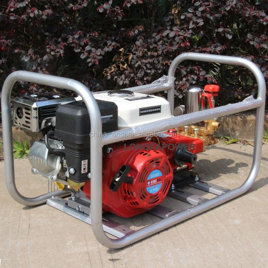 6.5hp Gasoline Engine Agricultural Power Sprayer Pump