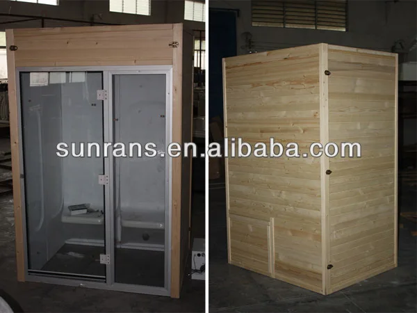 Italian Designed 3 Person Hamman Steam Sauna Bath Wooden Room With ...