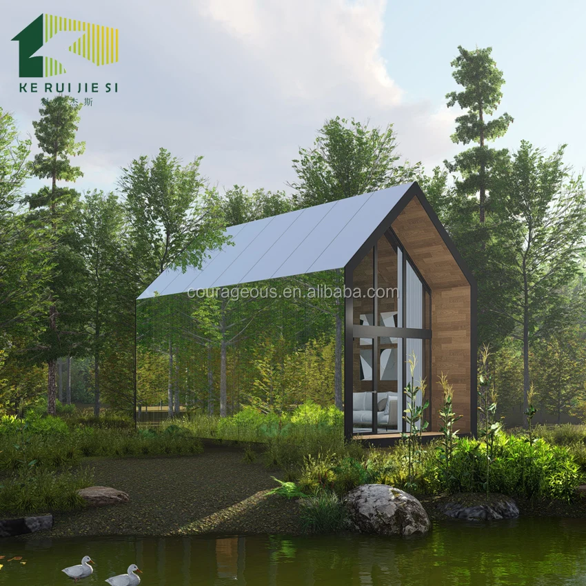 Prefab Light Steel Structure Villa And Light Steel Structure House ...