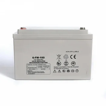 Dry Cell Inverter Battery 12v 100ah Gel Battery For Solar System - Buy ...
