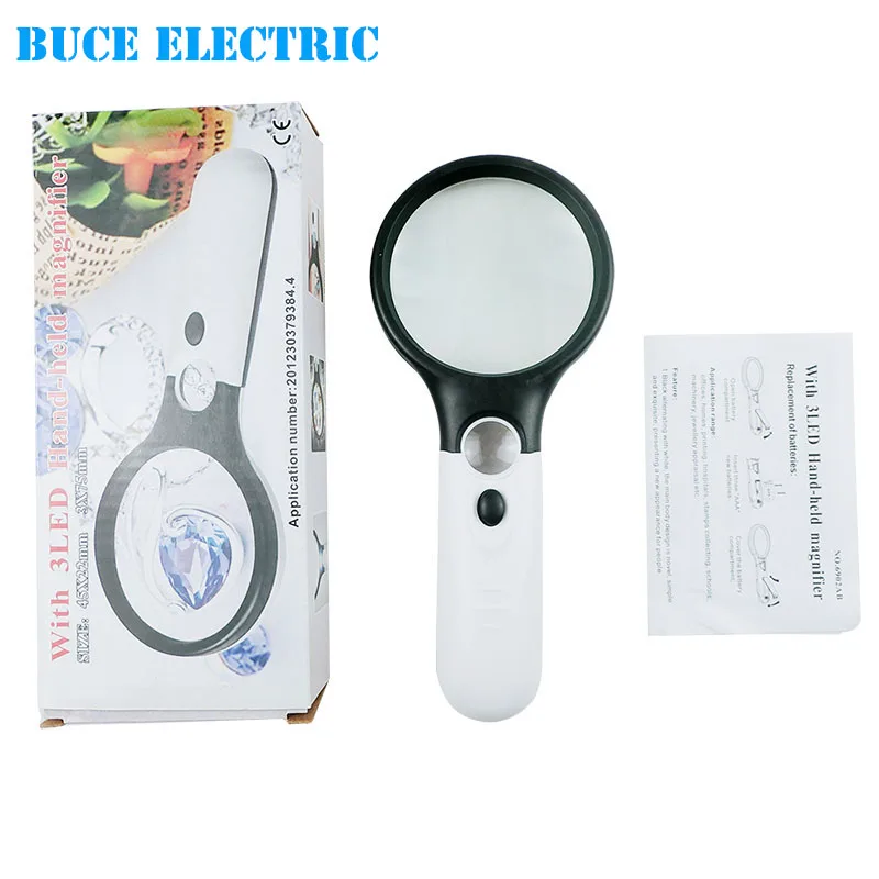 No.6902a Handheld Magnifier Magnifying Glass For Stamp Collectors - Buy ...
