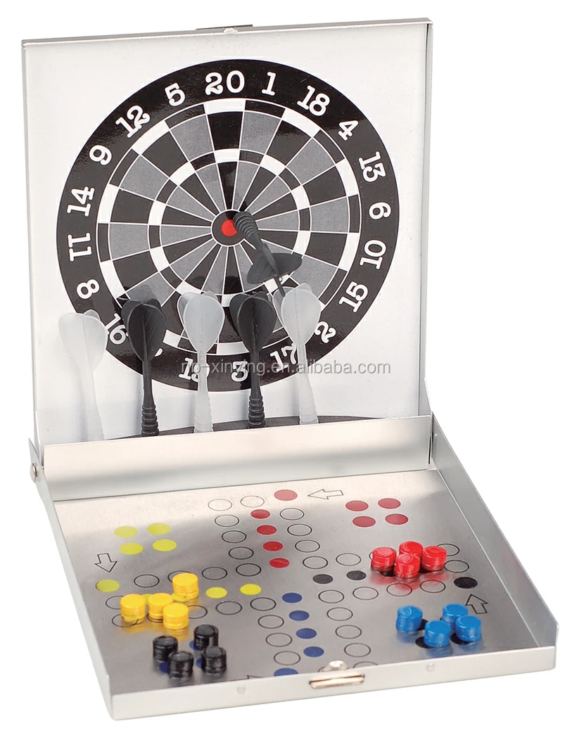 Mini Kid Aluminium 2 In 1 Dart Game And Easy Taking Anywhere - Buy Safe ...