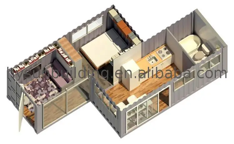 Modified Container Villa - Best Selling Folding Homes