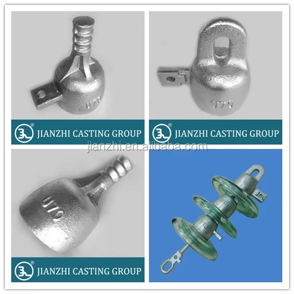 Tangshan Electronic Galvanized Steel Cast Iron Insulator Cap - Buy ...