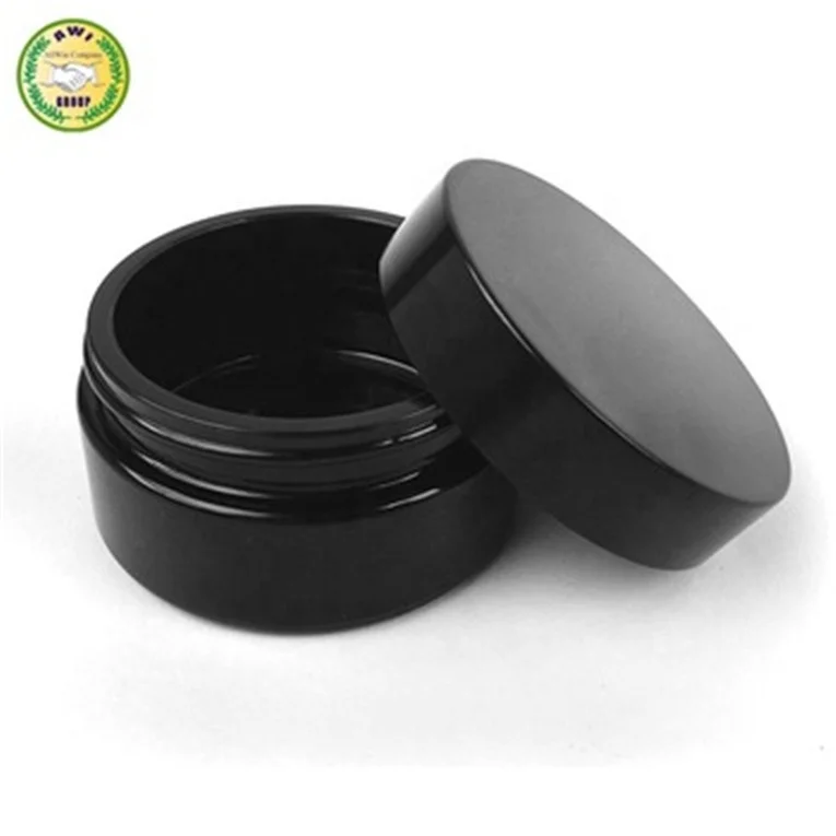 Dark Violet Glass Jars - Perfect for Cosmetics & More