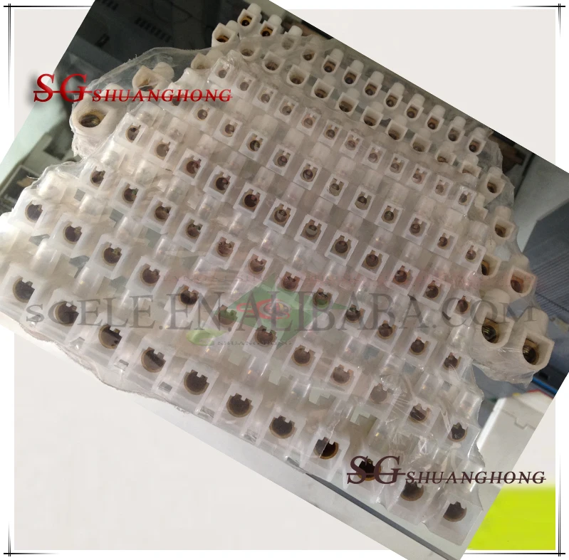 12 Way Plastic Terminals Screw Terminal Blocks 3a - Buy Terminal Blocks ...