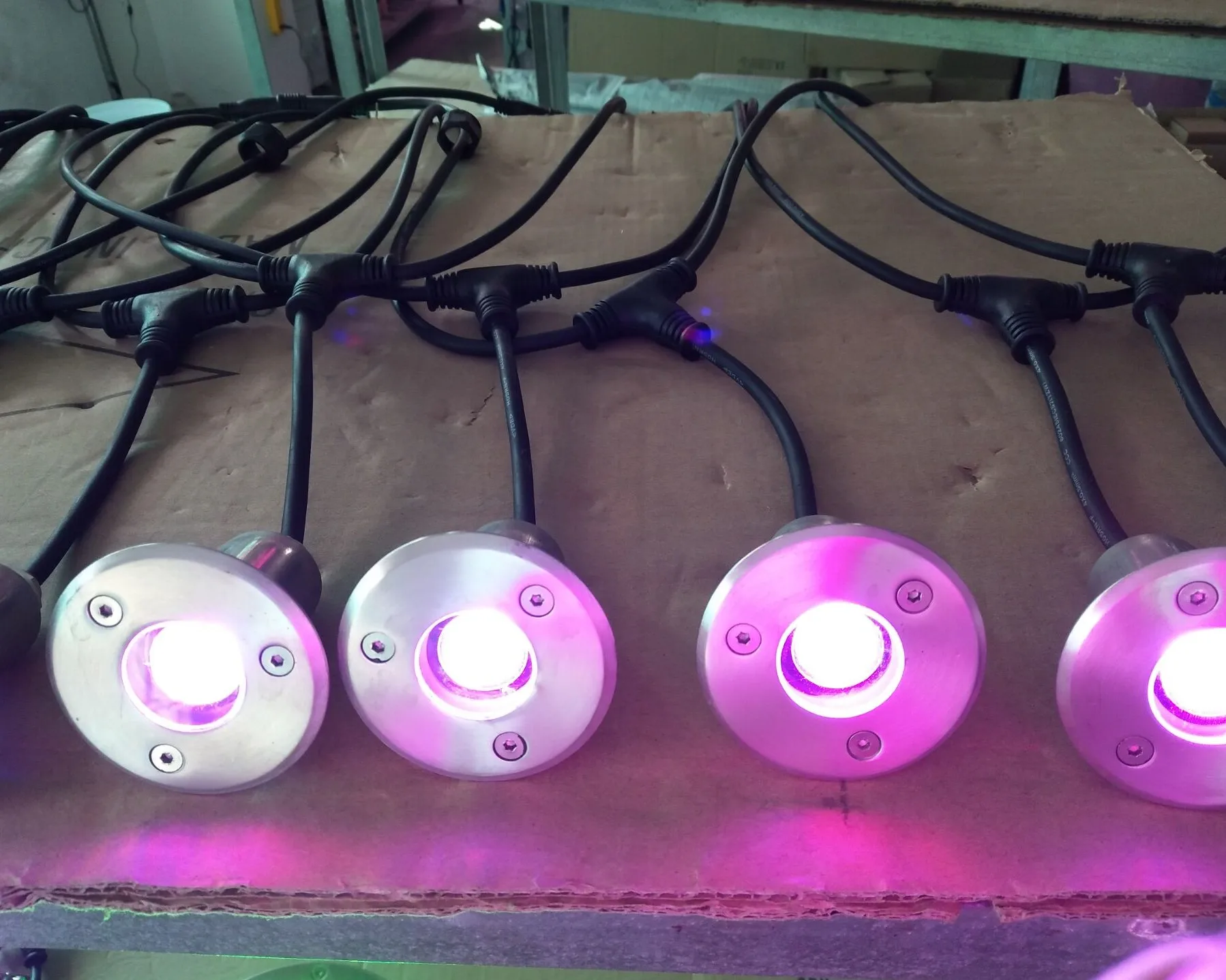 3w Mini Led Inground Light 12-24v Dc Rgb 3in1 Ip67 Waterproof Led ...