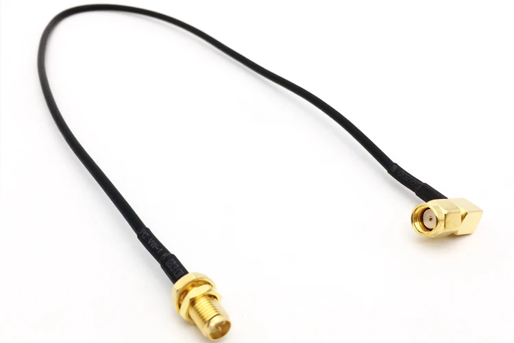 Rp Sma Male Right Angle To Rp Sma Female Straight Connector Lmr100 Lmr ...