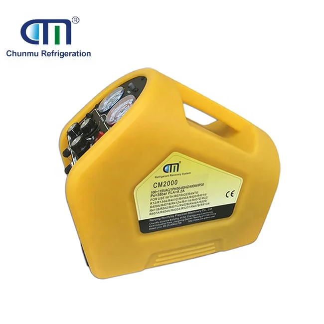 Cm2000a Fridge/car/bus/truck Freon Gas Refrigerant Recovery Unit - Buy ...