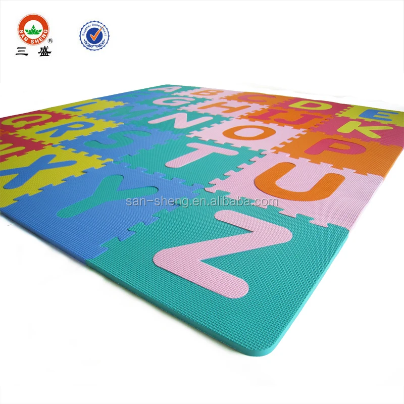 Abc Alphabet Study Floor Mat - Buy Alphabet Eva Mat,English Alphabet ...