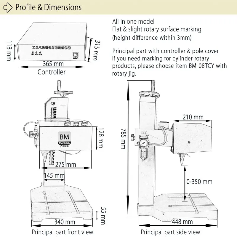 2016 New Industrial Handheld Metal Tag Marking Machine For Tag Stamping ...