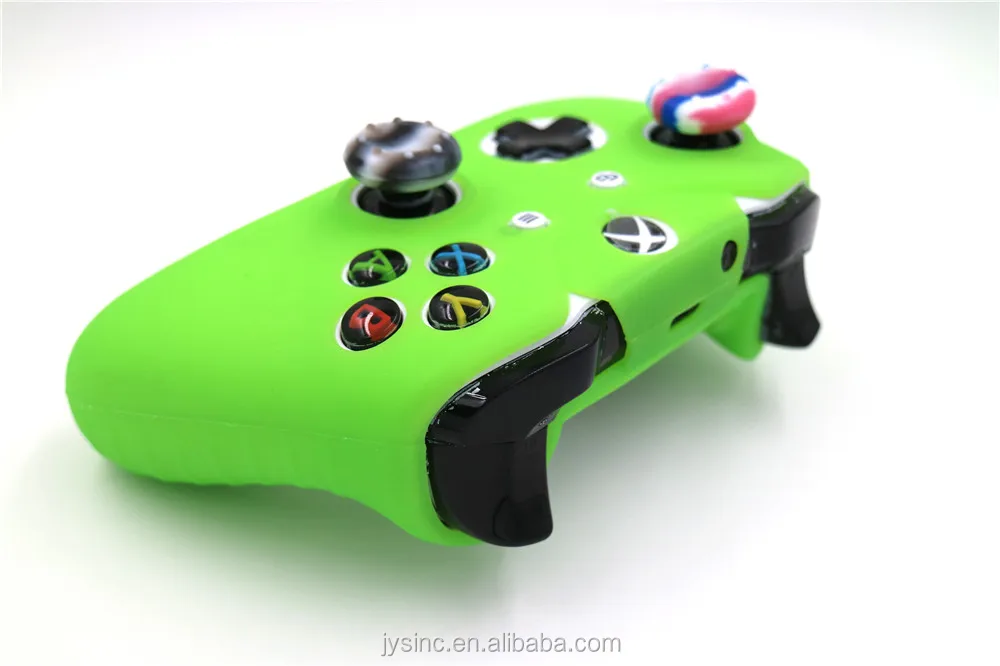 Soft Anti-slip Silicone Controller Cover Skins Thumb Grips Protective ...